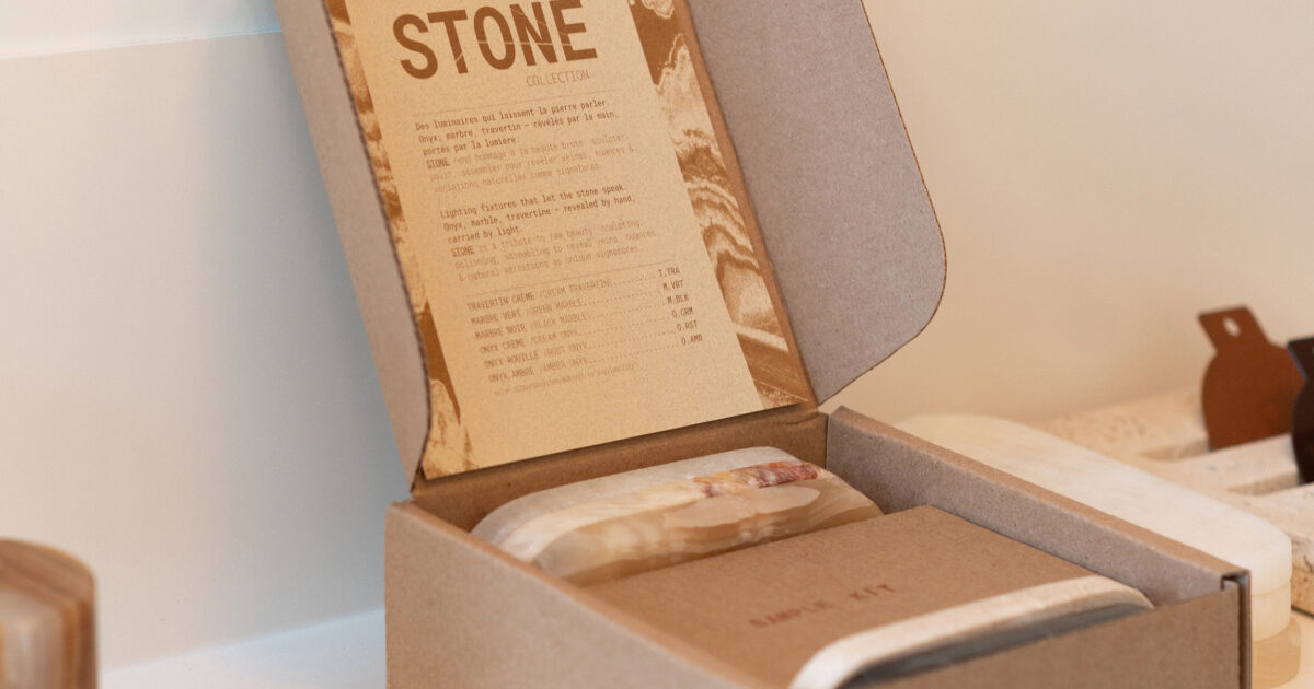 Sample Kit Stone | Luminaire Authentik
